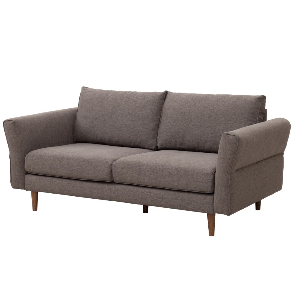 布質2人用沙發 KK2305 KD DBR｜NITORI 宜得利家居線上購物網