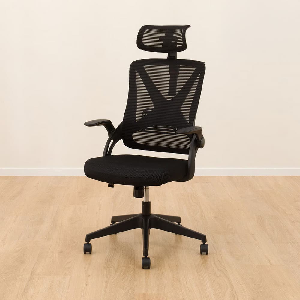 電腦椅 事務椅 辦公椅 OC513 BK｜NITORI 宜得利家居線上購物網