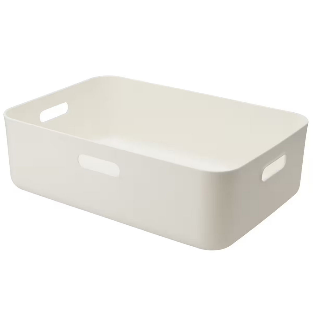 【DECO HOME商品】收納盒 寬低型 SOFT N INBOX V OWH(DH)｜NITORI 宜得利家居線上購物網