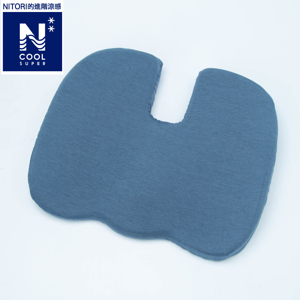 進階涼感 U型記憶椅墊 N COOL SP 2501 NV｜NITORI 宜得利家居線上購物網