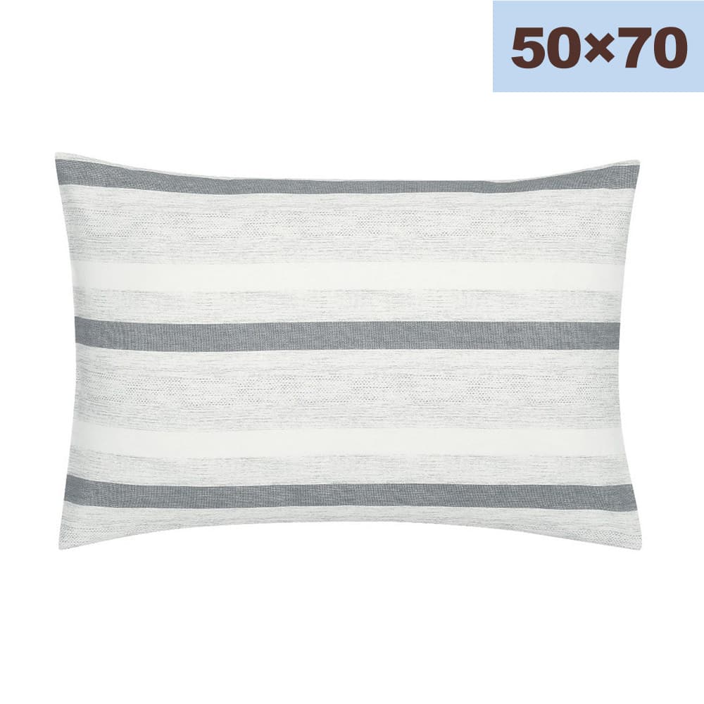 枕套 PT BORDER GY 50×70｜NITORI 宜得利家居線上購物網